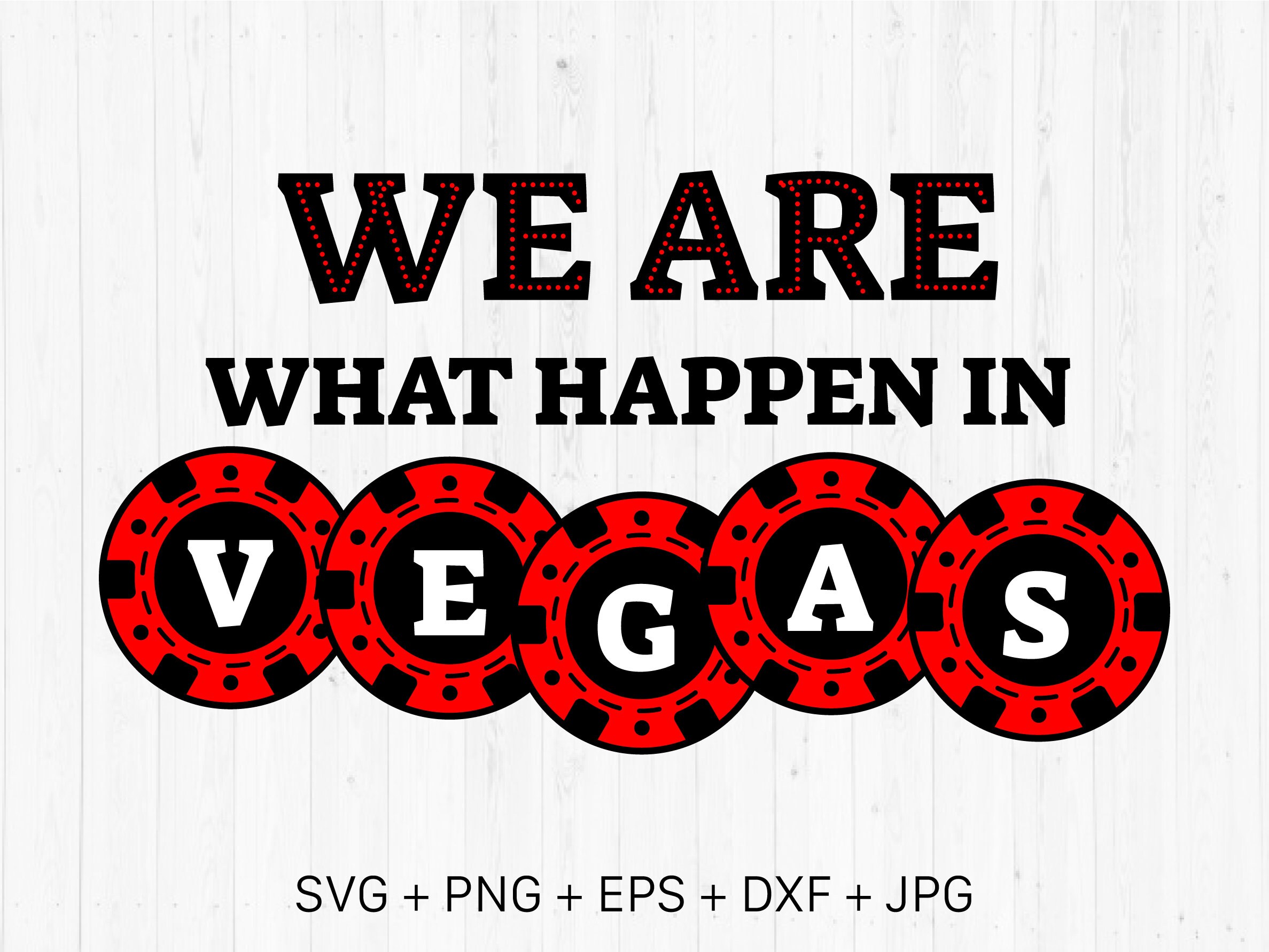 Las Vegas Clipart / Cutting Files Svg Png Jpg Dxf Digital | Etsy
