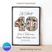 40th Birthday Sign: Celebrating the 40, Personalizable Picture Collage ...