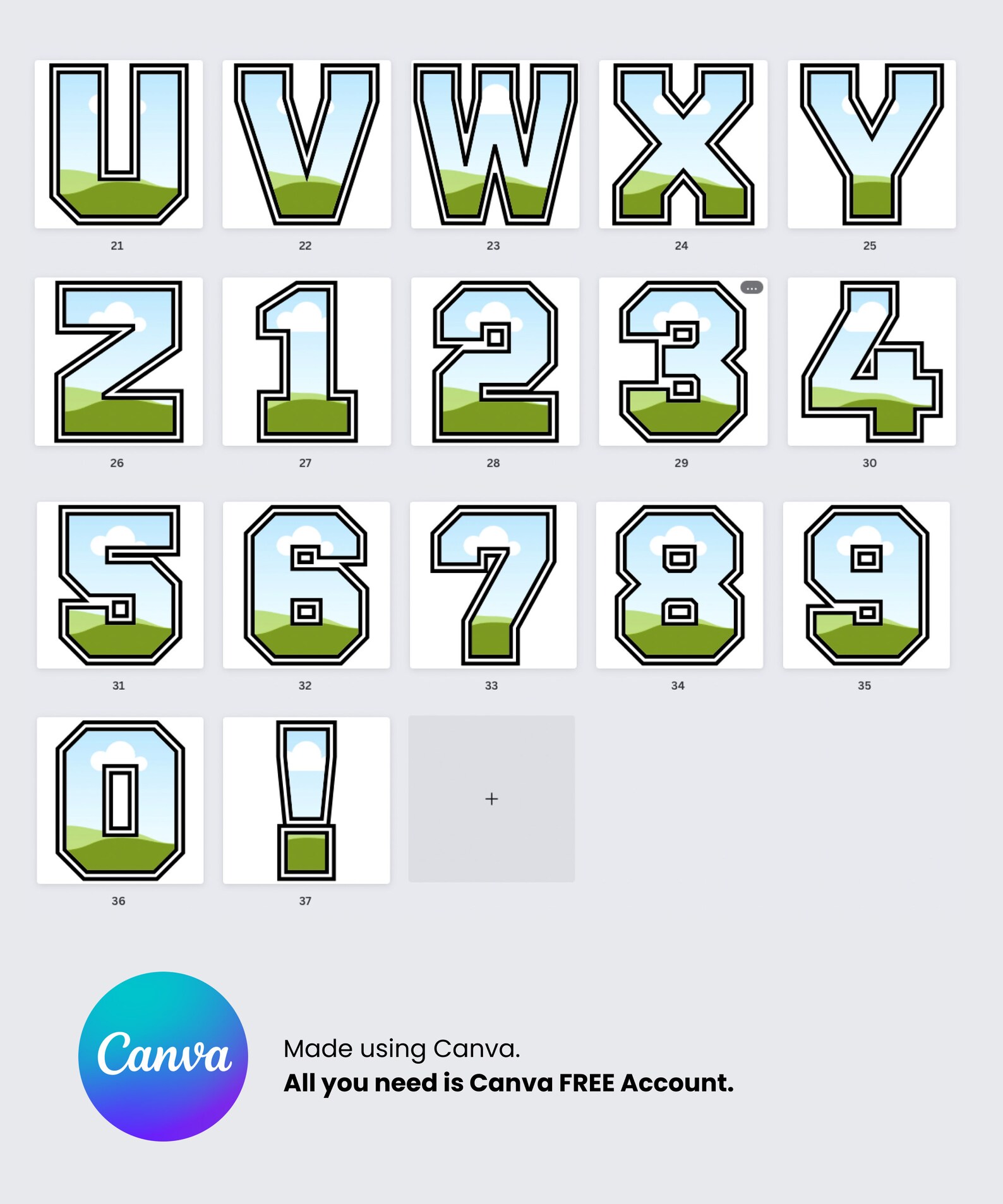 DIY Varsity Sports Jersey Letters on Canva. Easy Drag and Drop - Etsy