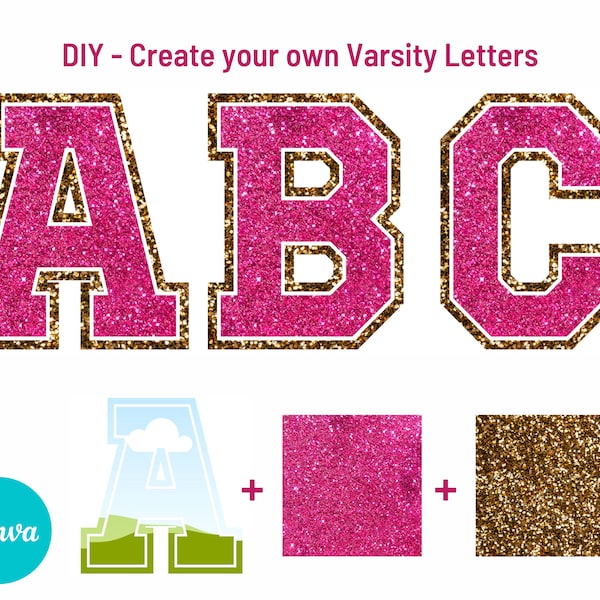 Jersey Letters - Etsy