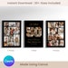 50th Birthday Sign: Celebrating the 50, Personalizable Picture Collage ...