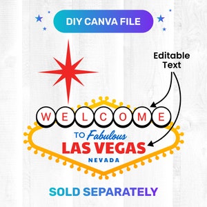 Las Vegas - Clipart / Cutting Files Svg Png Jpg Dxf Digital Graphic ...