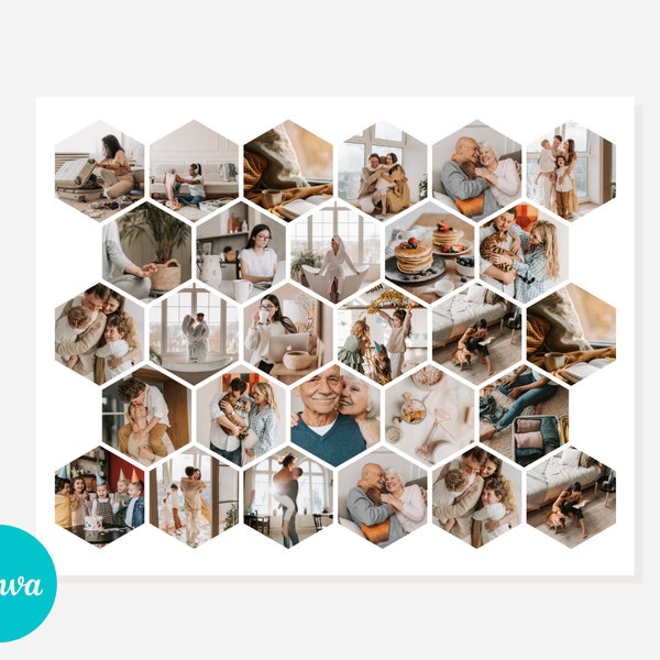 Collage Template - Etsy