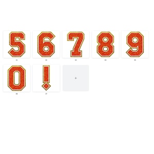 Varsity Sports Jersey Letters Transparent PNG Letters Doodle Alphabet ...