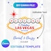 Editable Wedding in Las Vegas Sign - Clipart / Digital Graphic Design ...