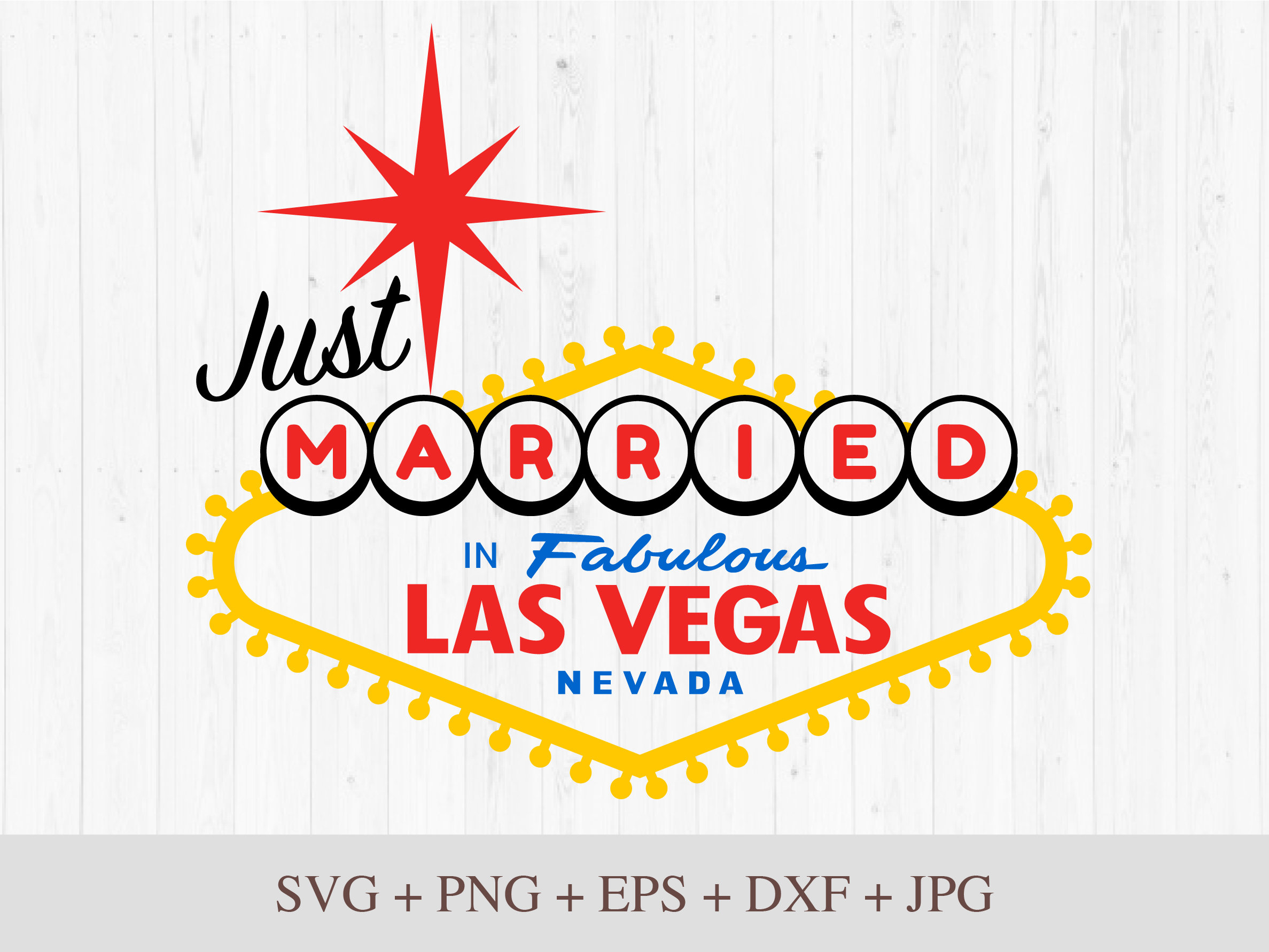 Las Vegas Sign Blank Clipart / Cutting Files Svg Png Jpg Dxf | Etsy UK