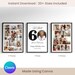 60th Birthday Sign: Celebrating the 60, Personalizable Picture Collage ...