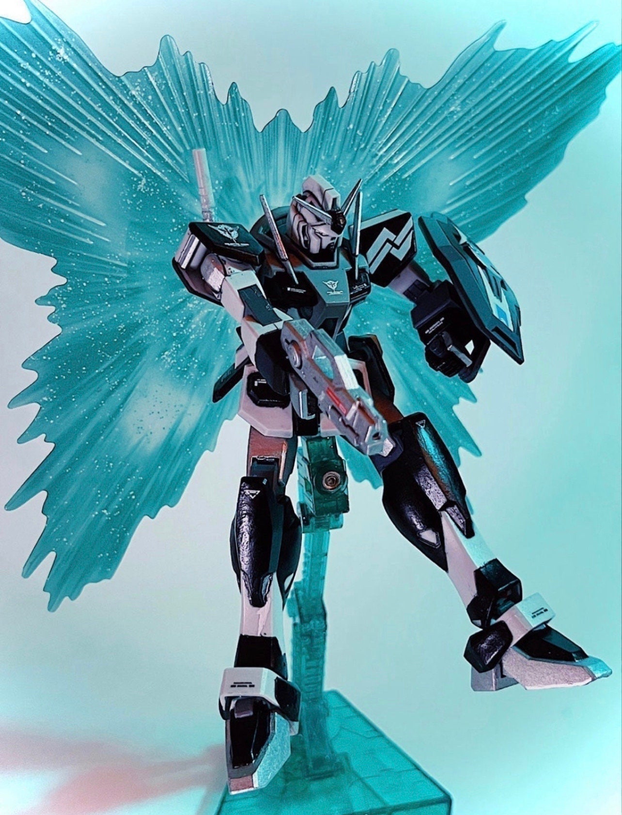 GN-000 “0” HG 1/144 Gunpla Figure Custom Painted Model Kit - Etsy