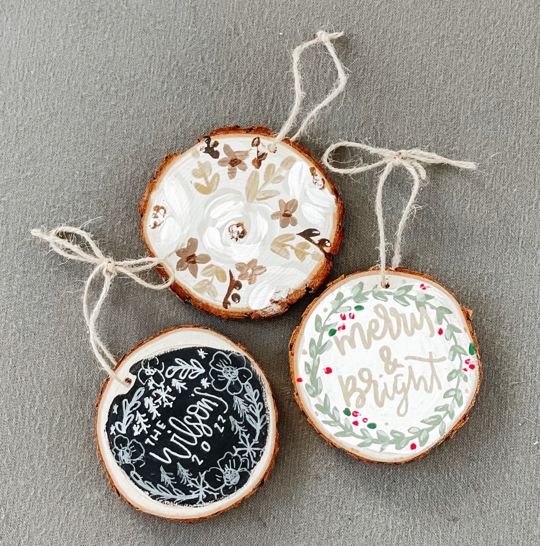 Custom Hand-painted Ornament - Etsy