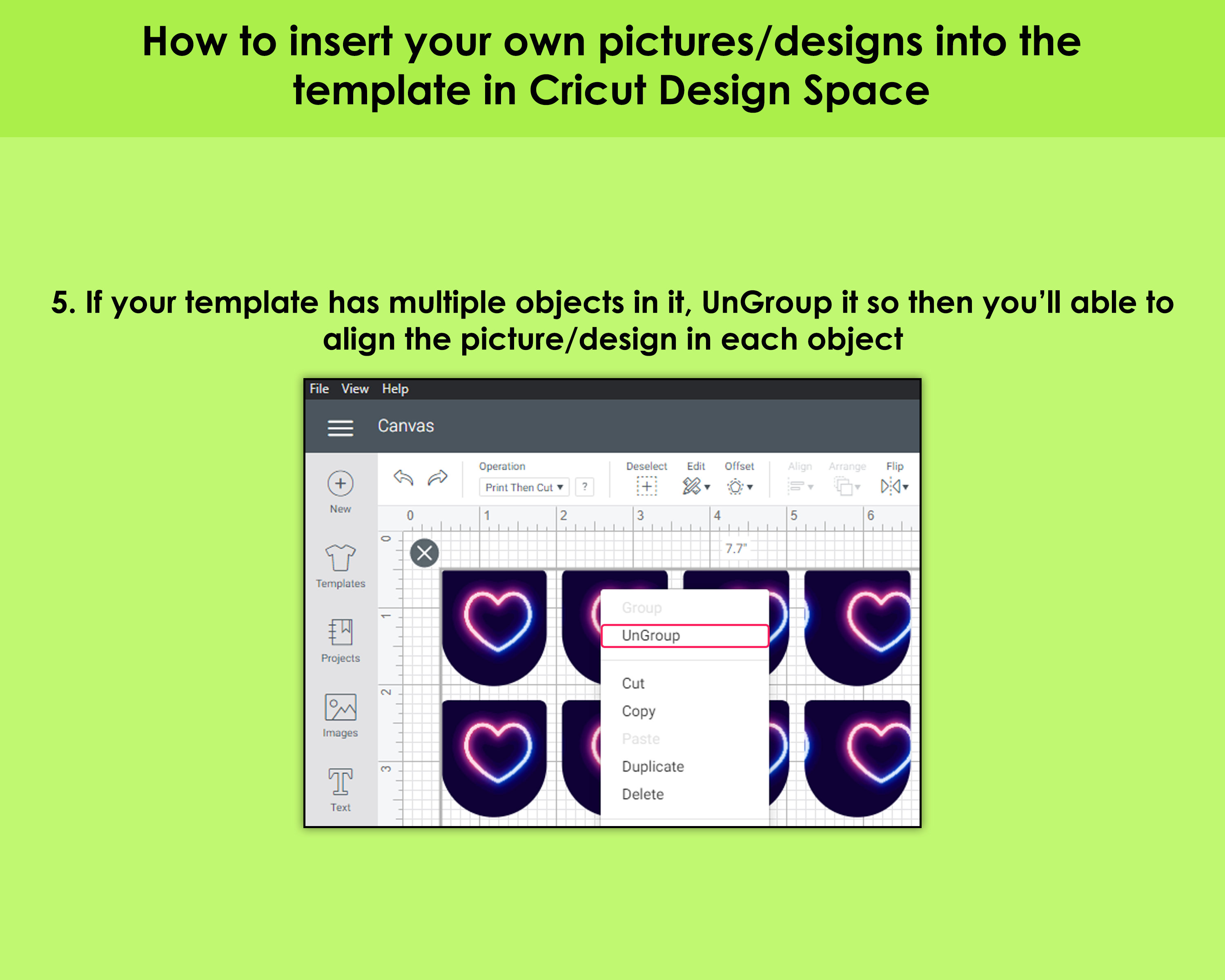 Paddle Fan Template 8.5x11 Sheet SVG, PNG, PSD and Docx - Etsy