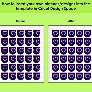 Mouse Pad Template SVG, PNG, PSD and Docx 8.5 X 11 Sheet - Etsy