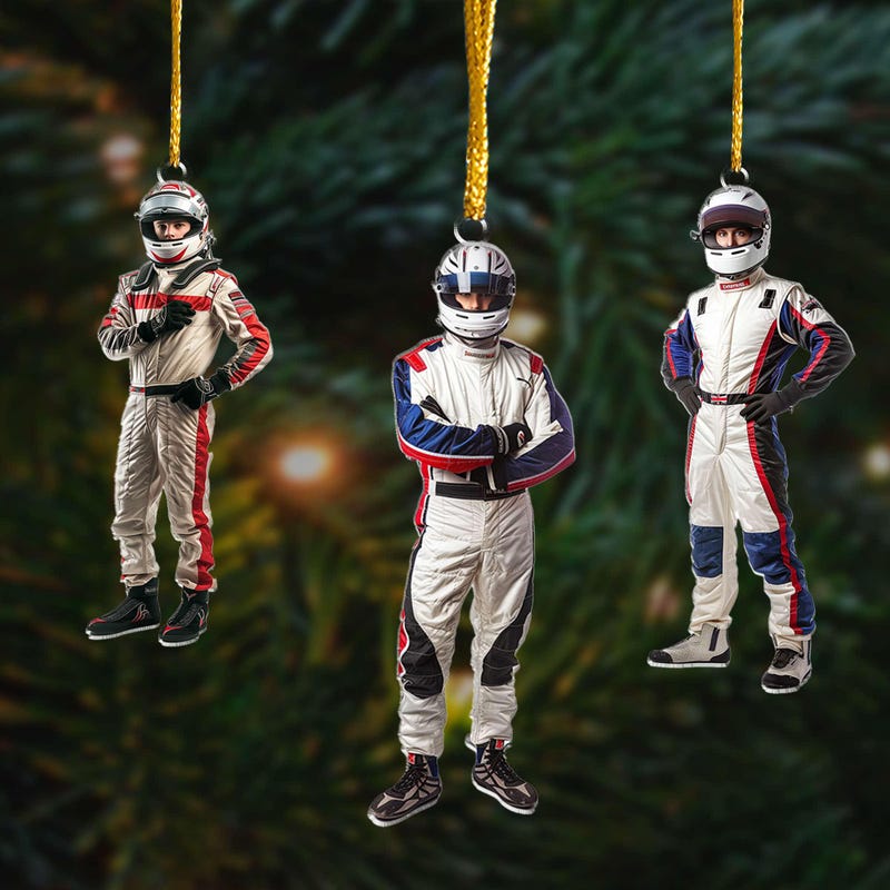 Race Car Ornament - Etsy