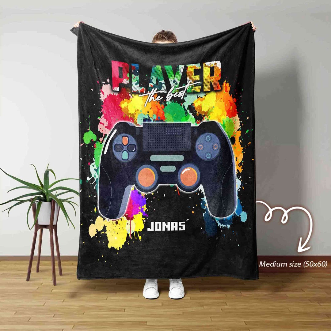 Player the Best Blanket, Gaming Blanket, Video Games Blanket, Blanket ...