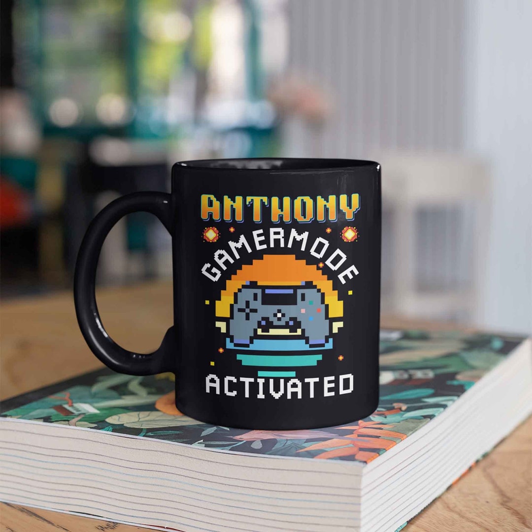 Personalized Gaming Mug, Video Games Mug, Gaming Mug, Custom Name ...