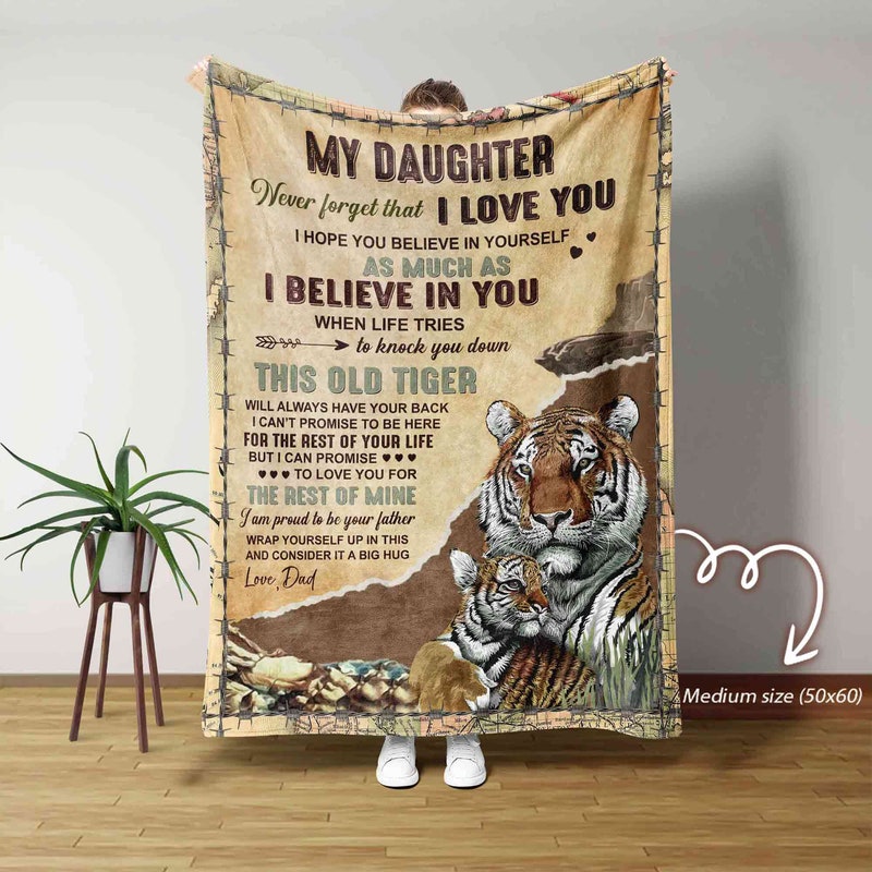 Tiger Blanket - Etsy