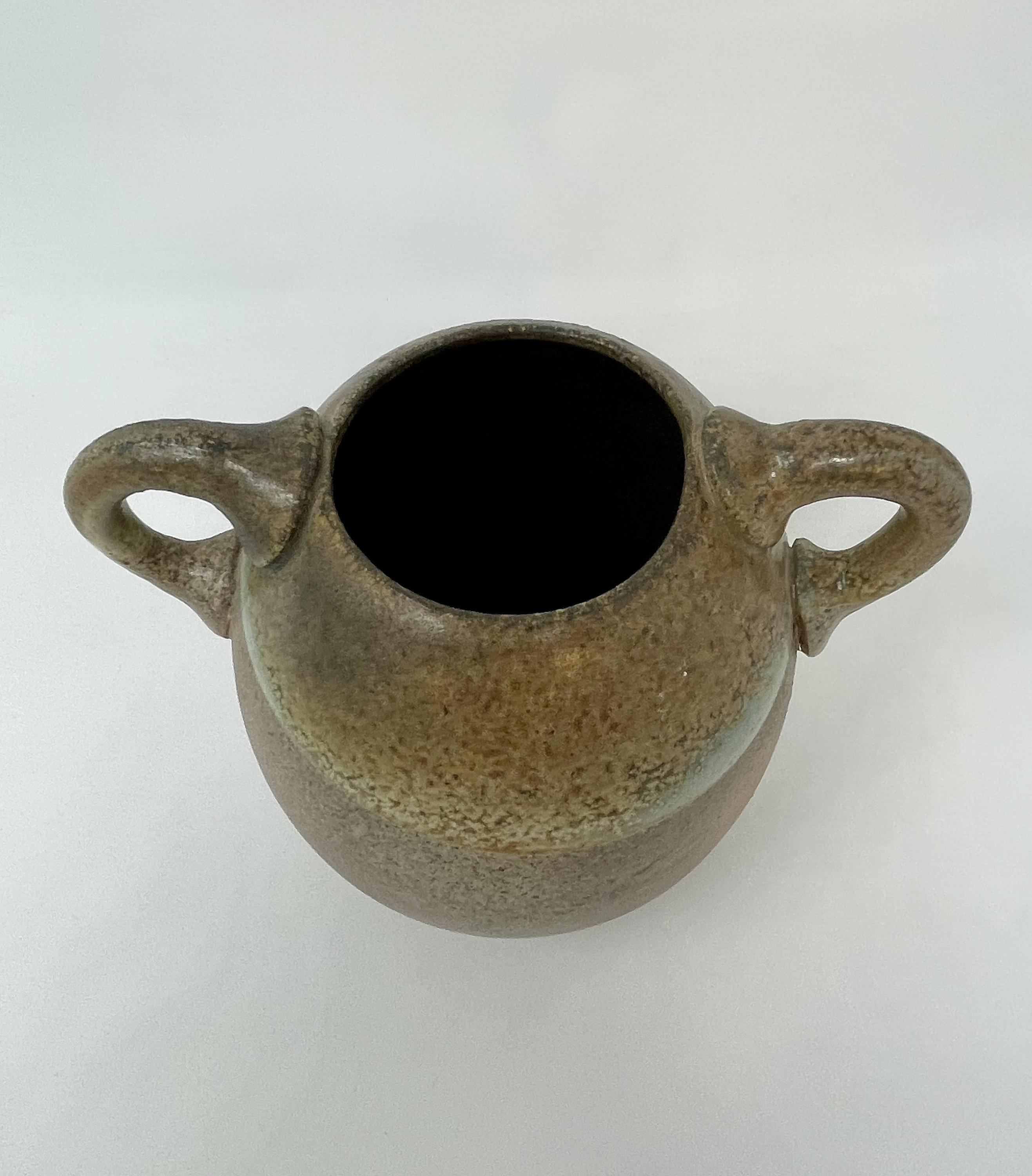 Wood Fire Vase, Handled Vase, Wood Fire Pottery - Etsy