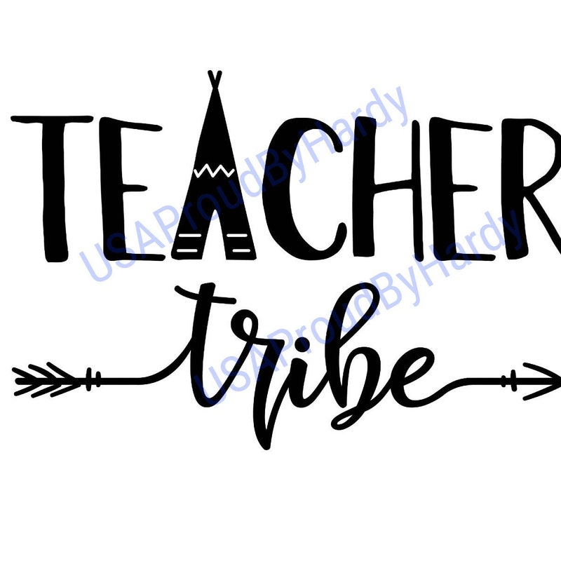 Teacher Tribe Svg - Etsy