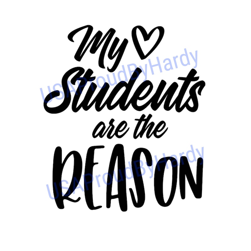 My Students Are the Reason - Etsy