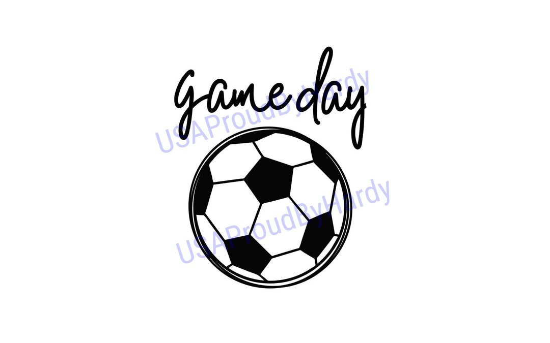 Game Day - Soccer - SVG Digital File - Digital File - Digital Download ...