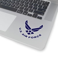 Air Force Flag Sticker | Military Flag | Water Resistant - Etsy