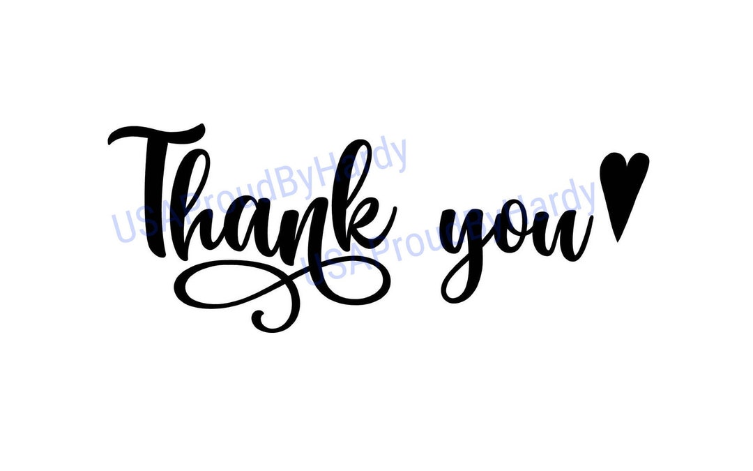 Thank You - SVG Digital File - Digital File -digital Download - Wedding ...