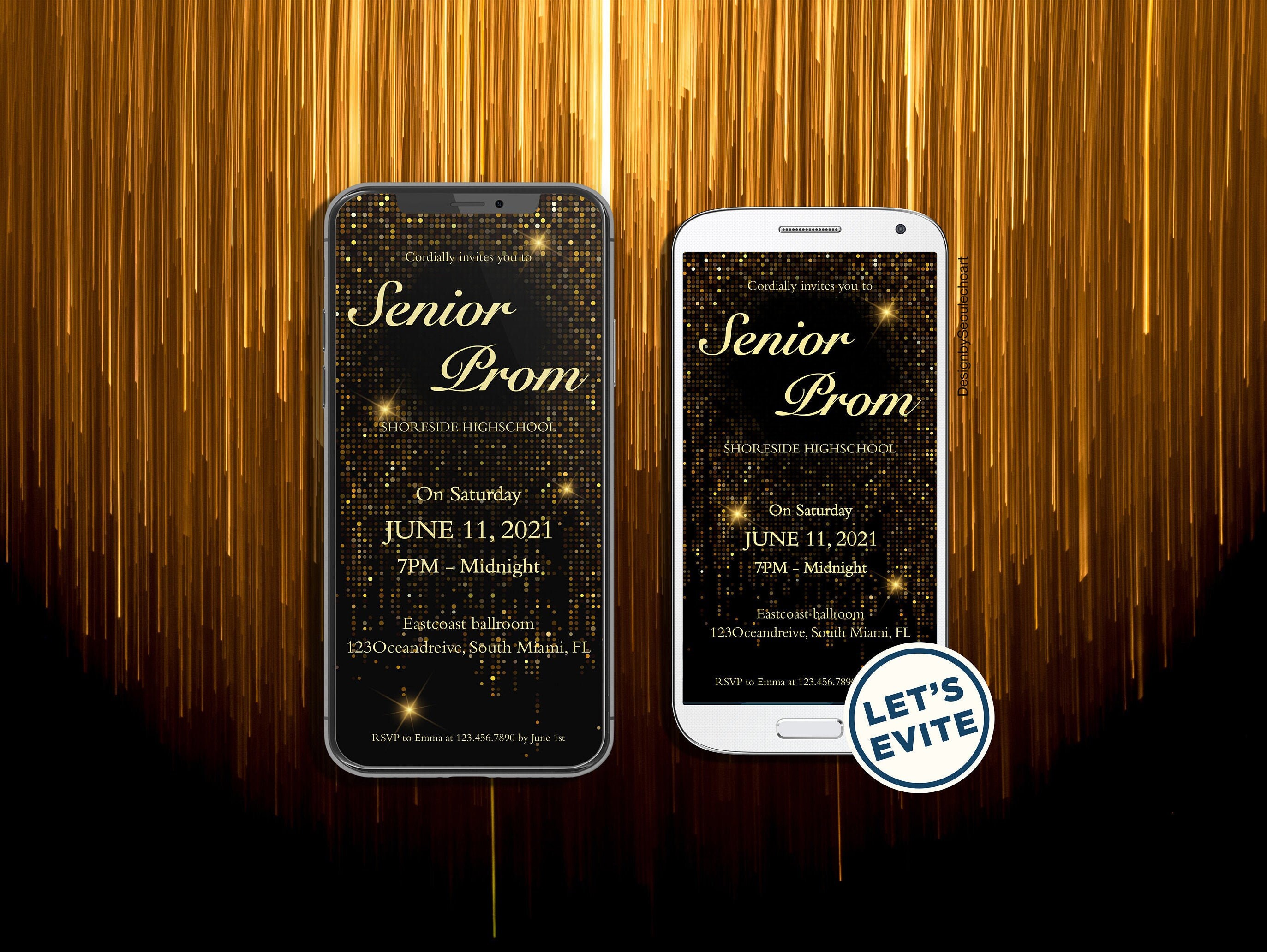 Prom Save The Date Announcements