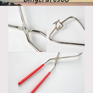 Clay Tongs, Stainless Steel Glazed Pliers, Dipping Tongs Glazing Tools ...