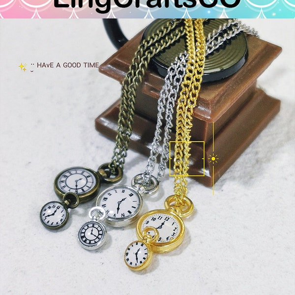 Clock Pocket Watch - Etsy