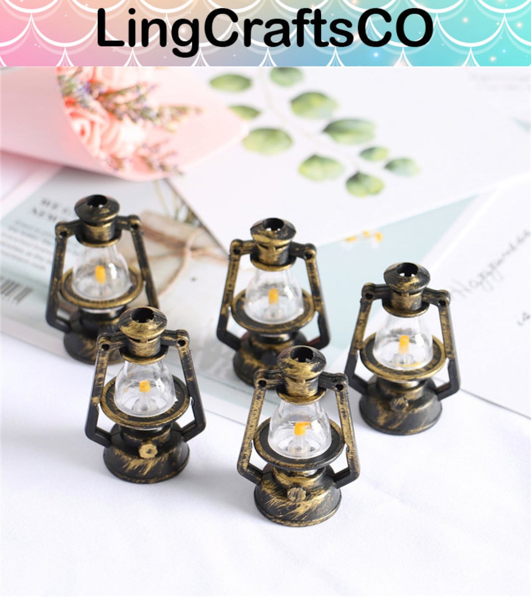 Dollhouse Oil Lamp Dollhouse Miniature Lamp Miniature Light - Etsy