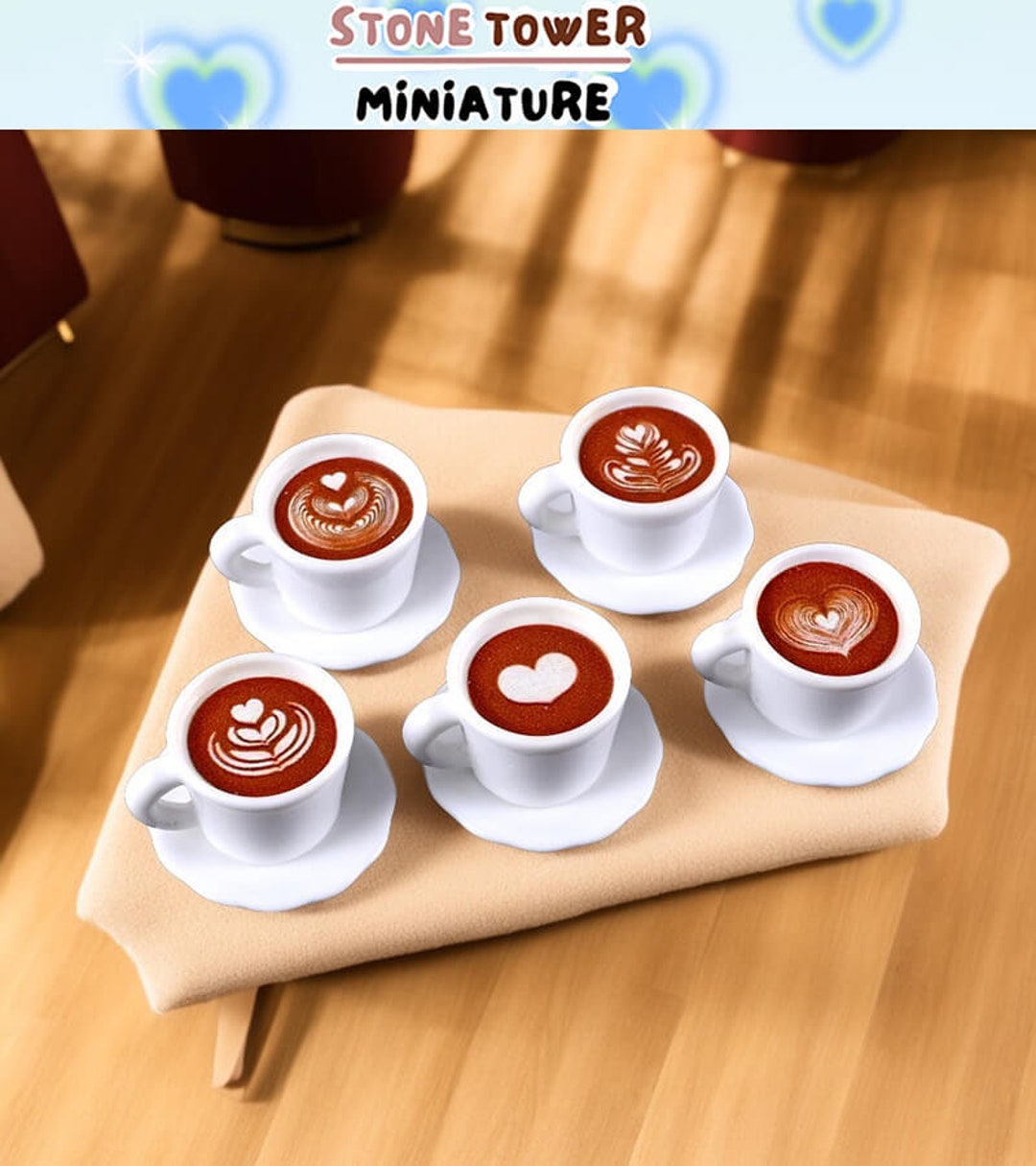 10PCS Mini Coffee Cups,simulation Coffee Cup Drink Model,miniature ...