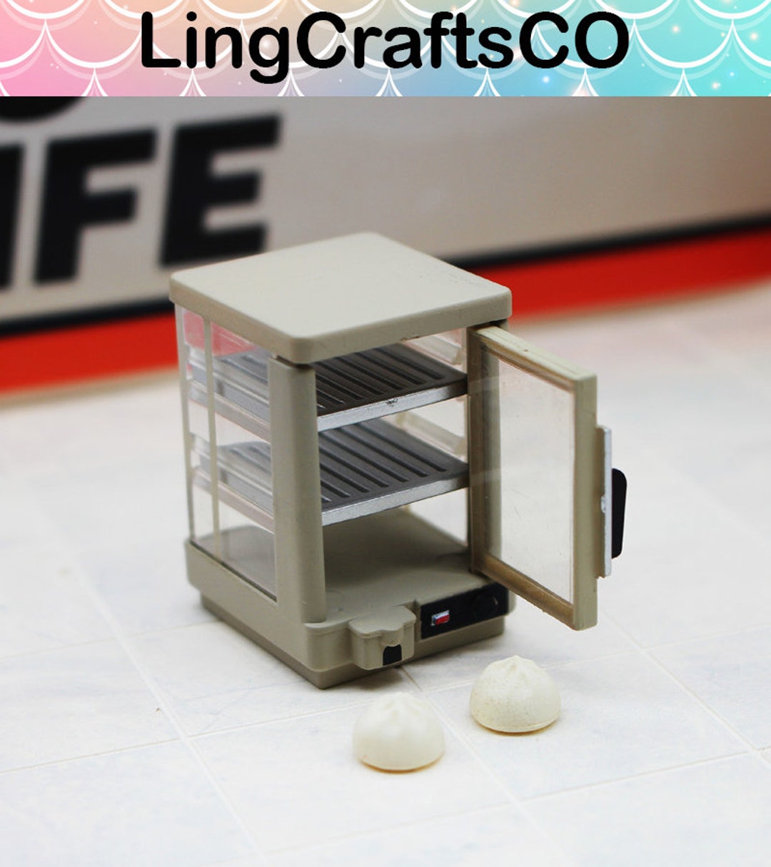 Miniature Display Cabinet,miniature Convenience Store Breakfast Heating ...