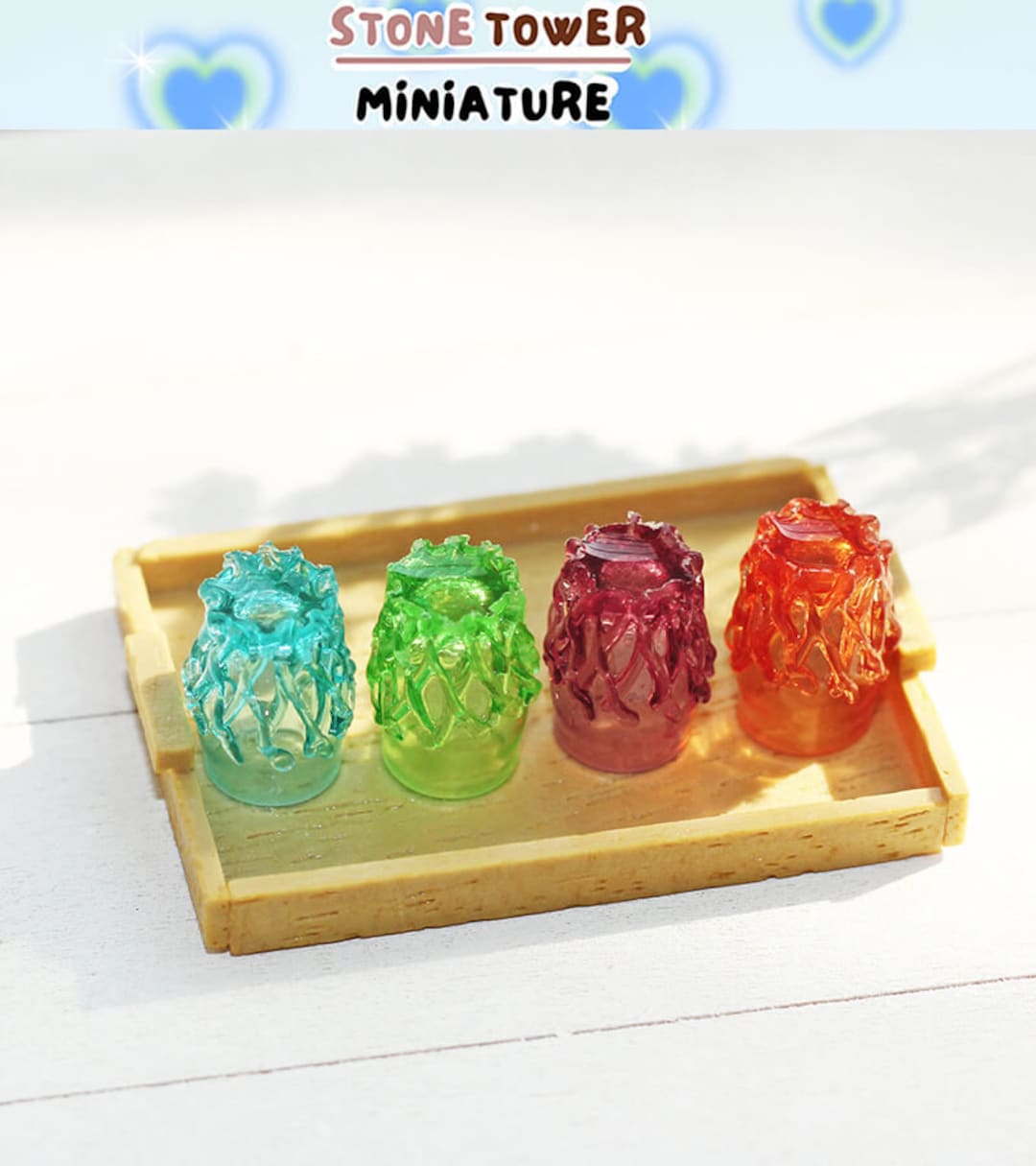 4PCS Miniature Cups,dollhouse Miniature Glasses,colorful Wine Glasses ...