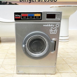 Dollhouse Washing Machine, Dollhouse Miniature Washing Machine ...