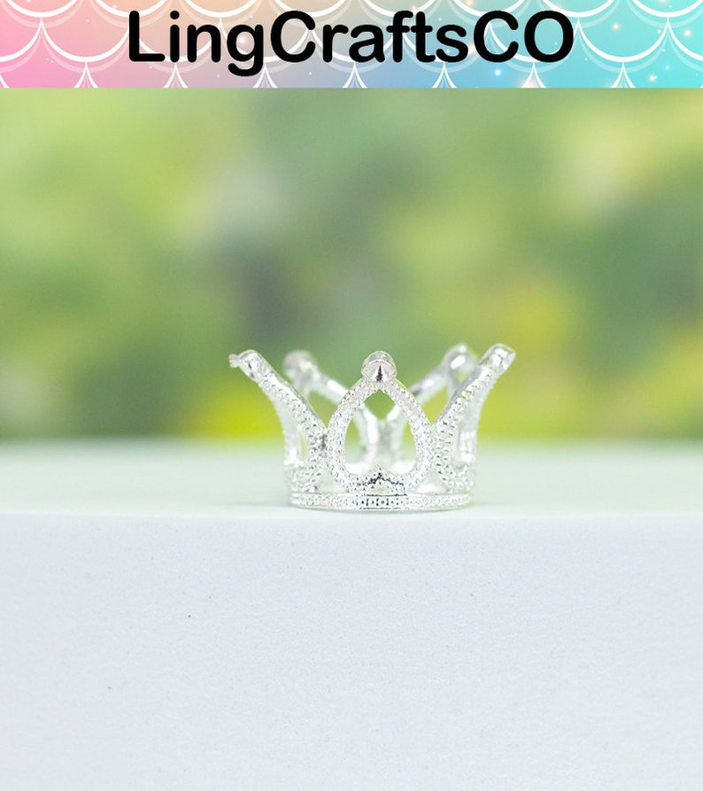 Miniature Crown, Mini Metal Crown, Miniature Metal Crown Toys ...