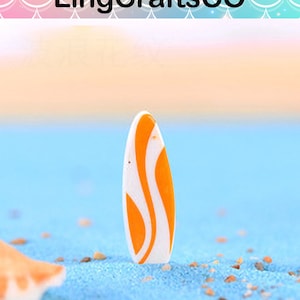 3PCS Miniature Surfboards, Mini Surfboard Ornaments, Dollhouse Beach ...