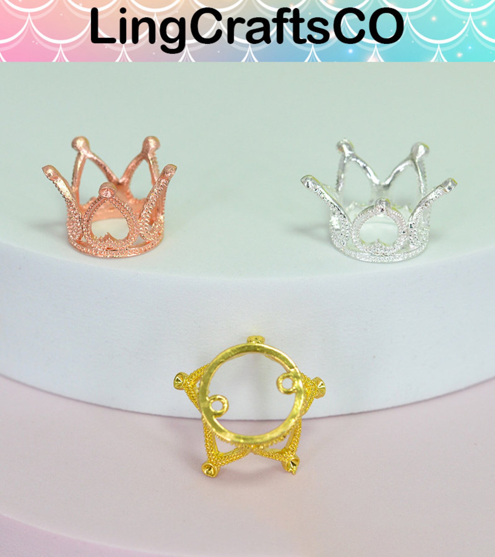 Miniature Crown, Mini Metal Crown, Miniature Metal Crown Toys ...