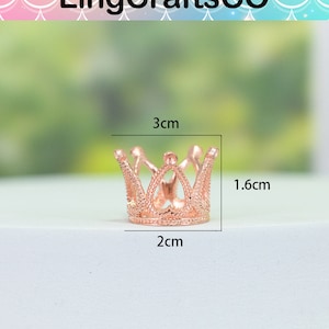 Miniature Crown, Mini Metal Crown, Miniature Metal Crown Toys ...