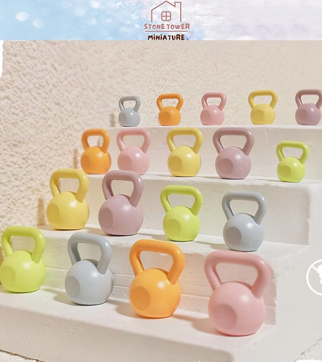 Dollhouse Dumbbell Model,mini Dumbbells Weights Lifting Equipment ...