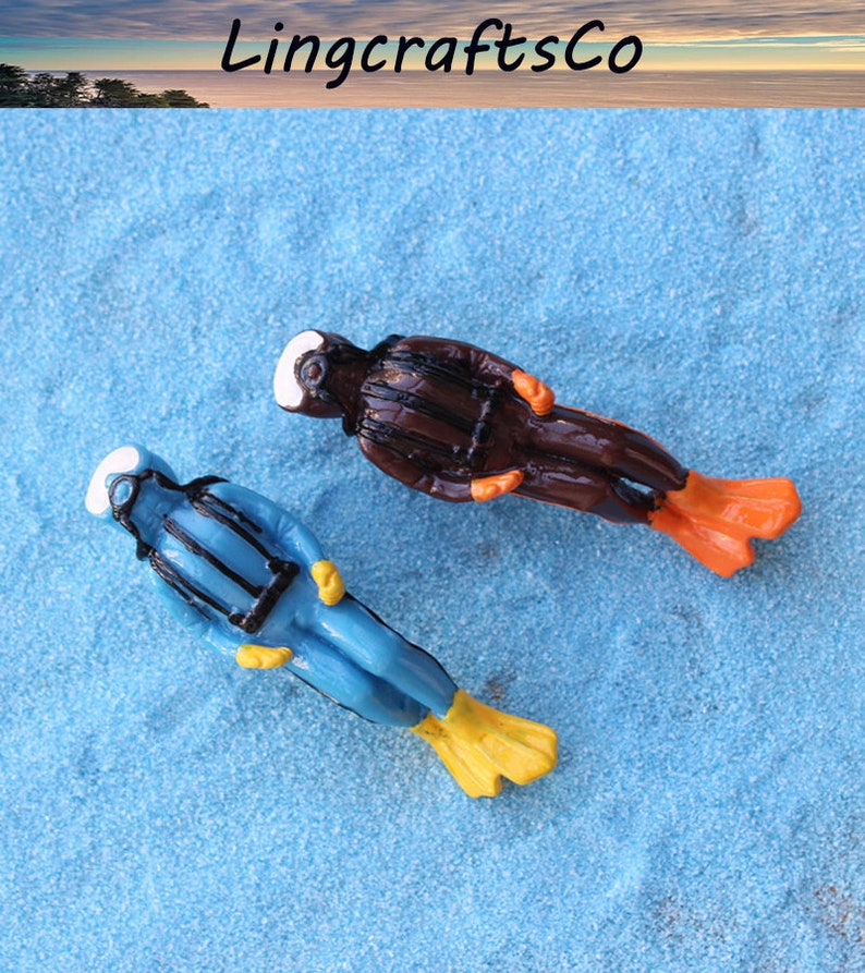 Miniature Diver Miniature Diver Treasure Chest Box Set - Etsy
