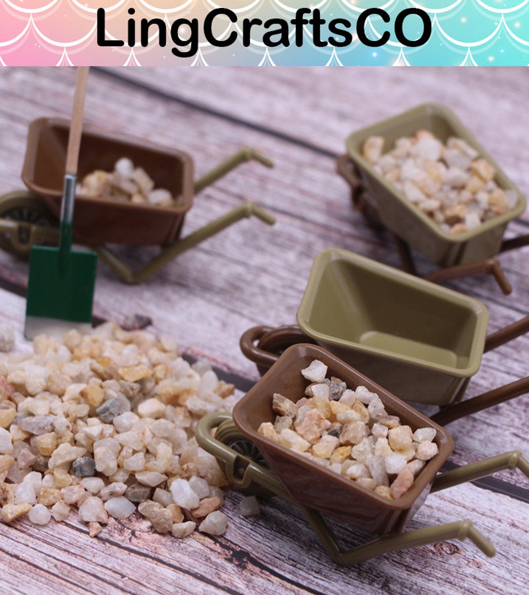 Miniature Cart,miniature Garden Cart for Dollhouse, 1:12 Scale, Plastic ...