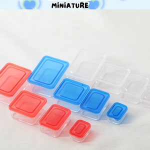 Miniature Lunch Box,miniature Storage Food Containers, Lunch Box for ...