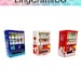 Miniature Vending Machine,simulation Drinks Vending Machine,dollhouse ...