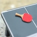 1:12 Dollhouse Miniature Table Tennis Ball Mini Ping Pong Table With ...