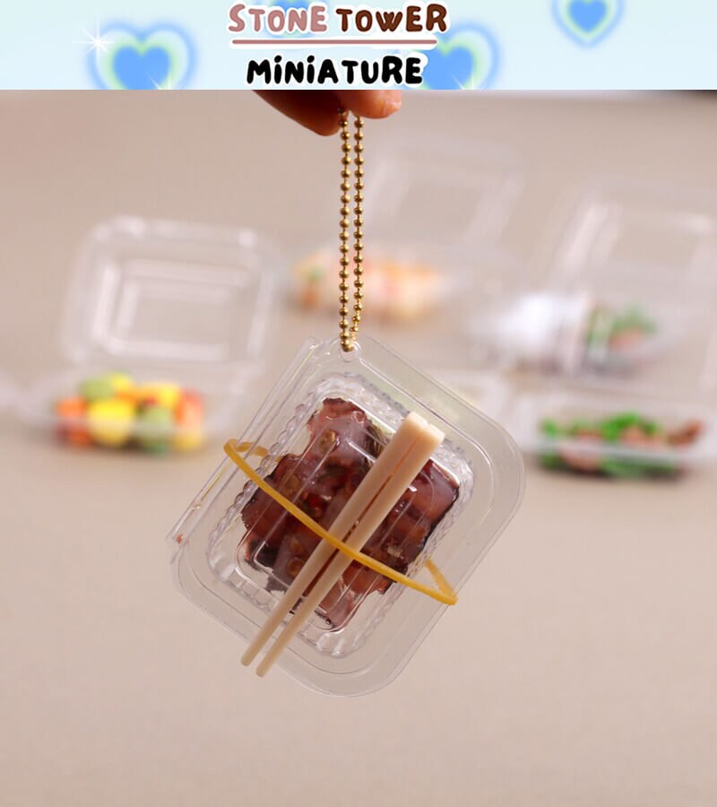Miniature Food Set,dollhouse Delicious Food,mini Wooden Chopsticks ...