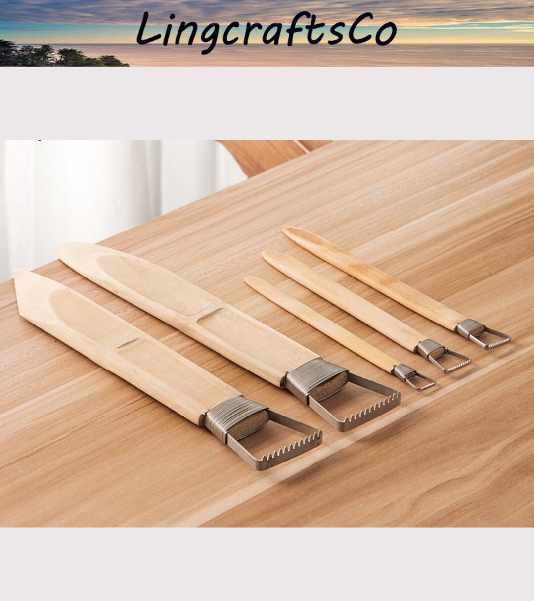 Clay Trimming Tools, Pottery Clay Embryo Repairing Texture Tool, Clay ...