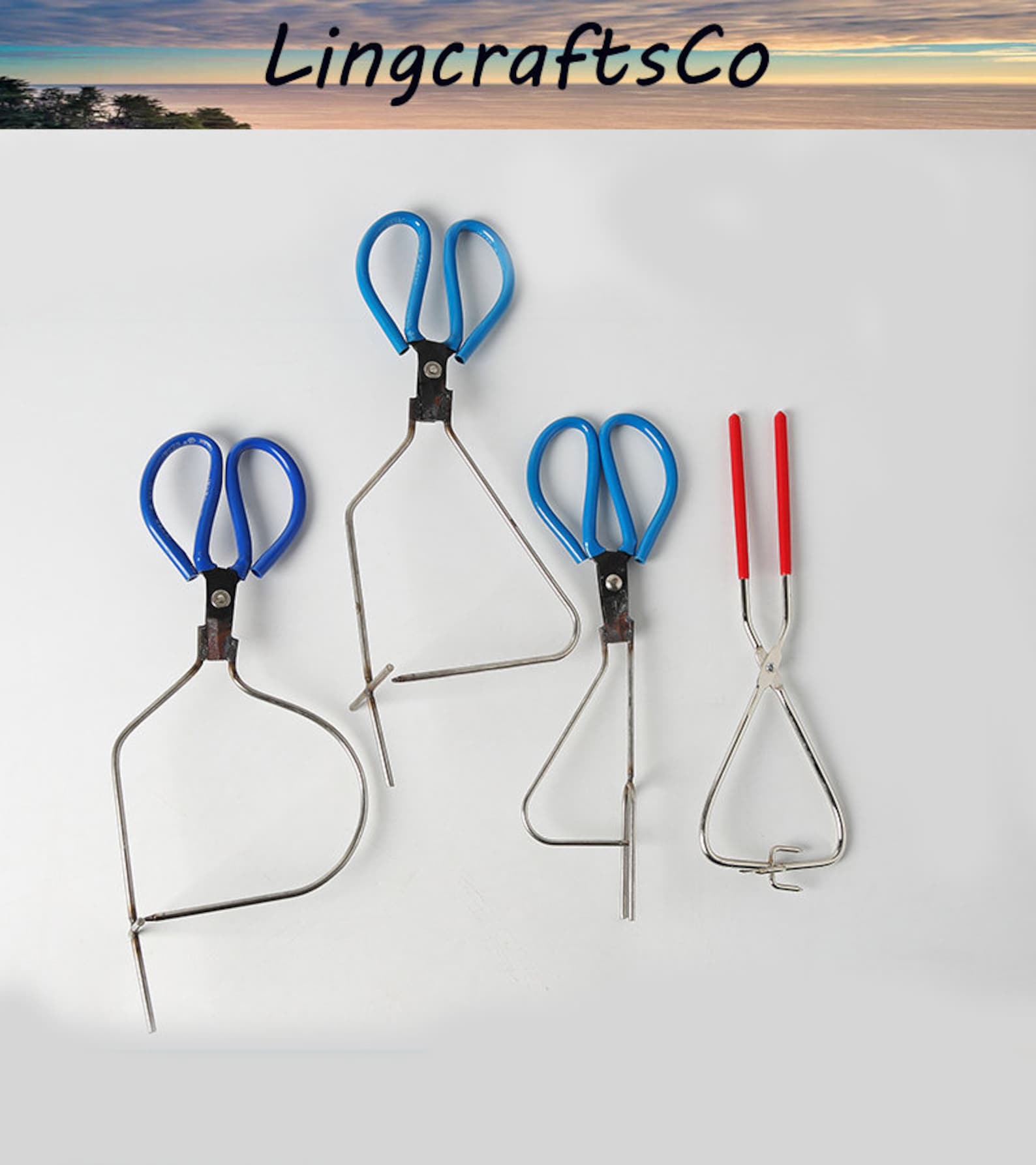 Clay Tongs, Stainless Steel Glazed Pliers, Dipping Tongs Glazing Tools ...