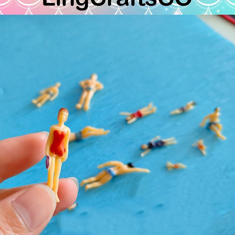 Plastic Swimming People - Etsy