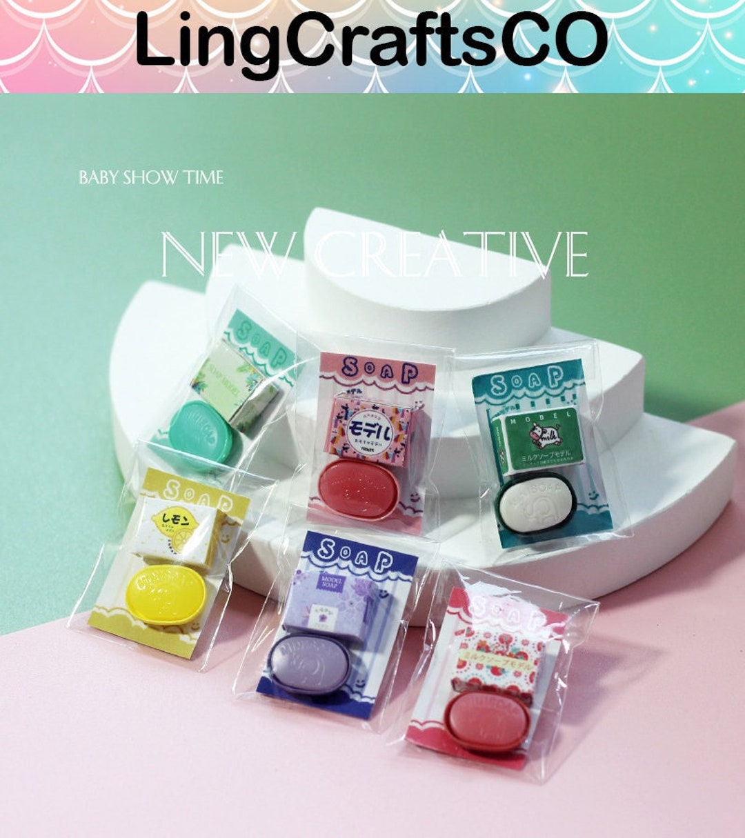 Miniature Soap,dollhouse Miniature Simulation Cream Soap Model,soap ...