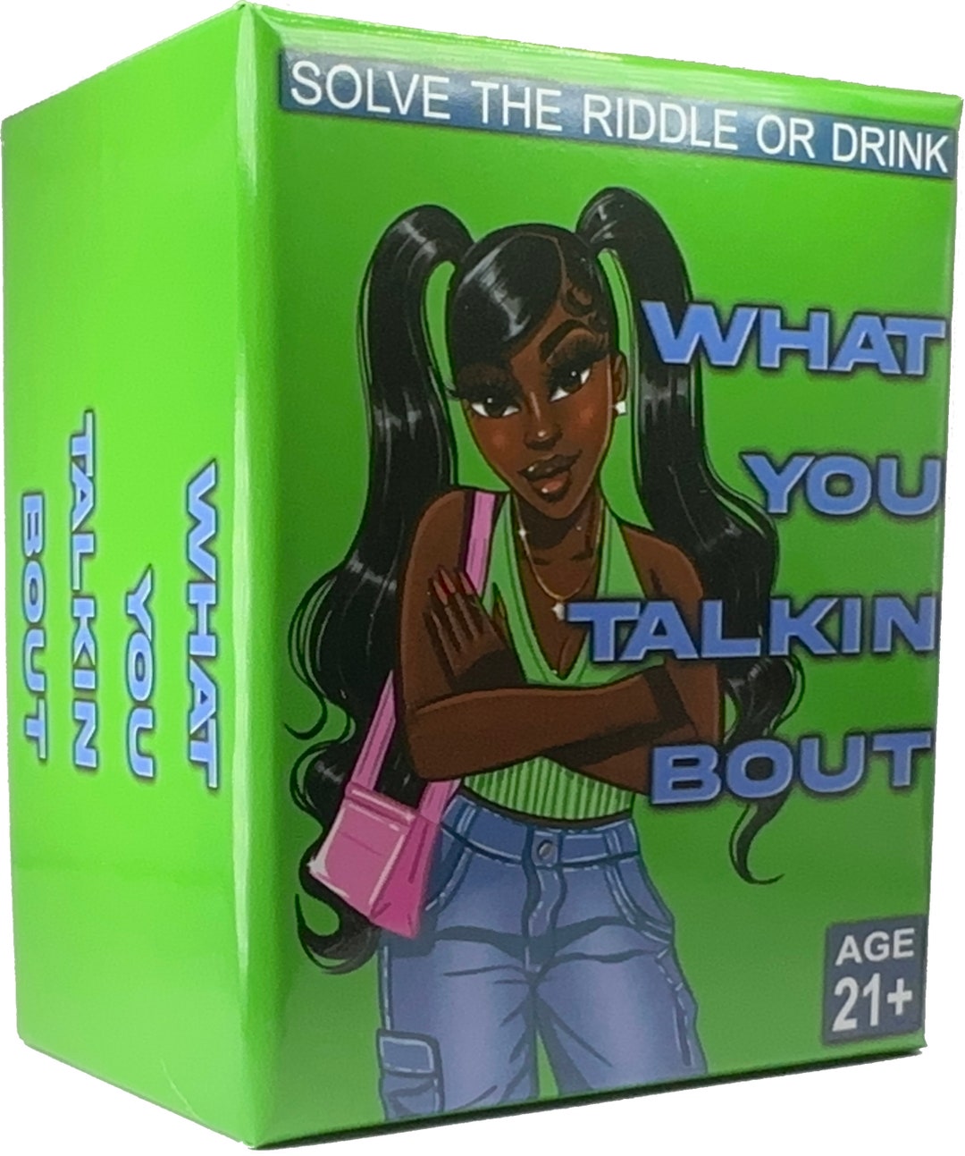 What You Talkin Bout A Riddle or Drinking Games for Adults Party A ...