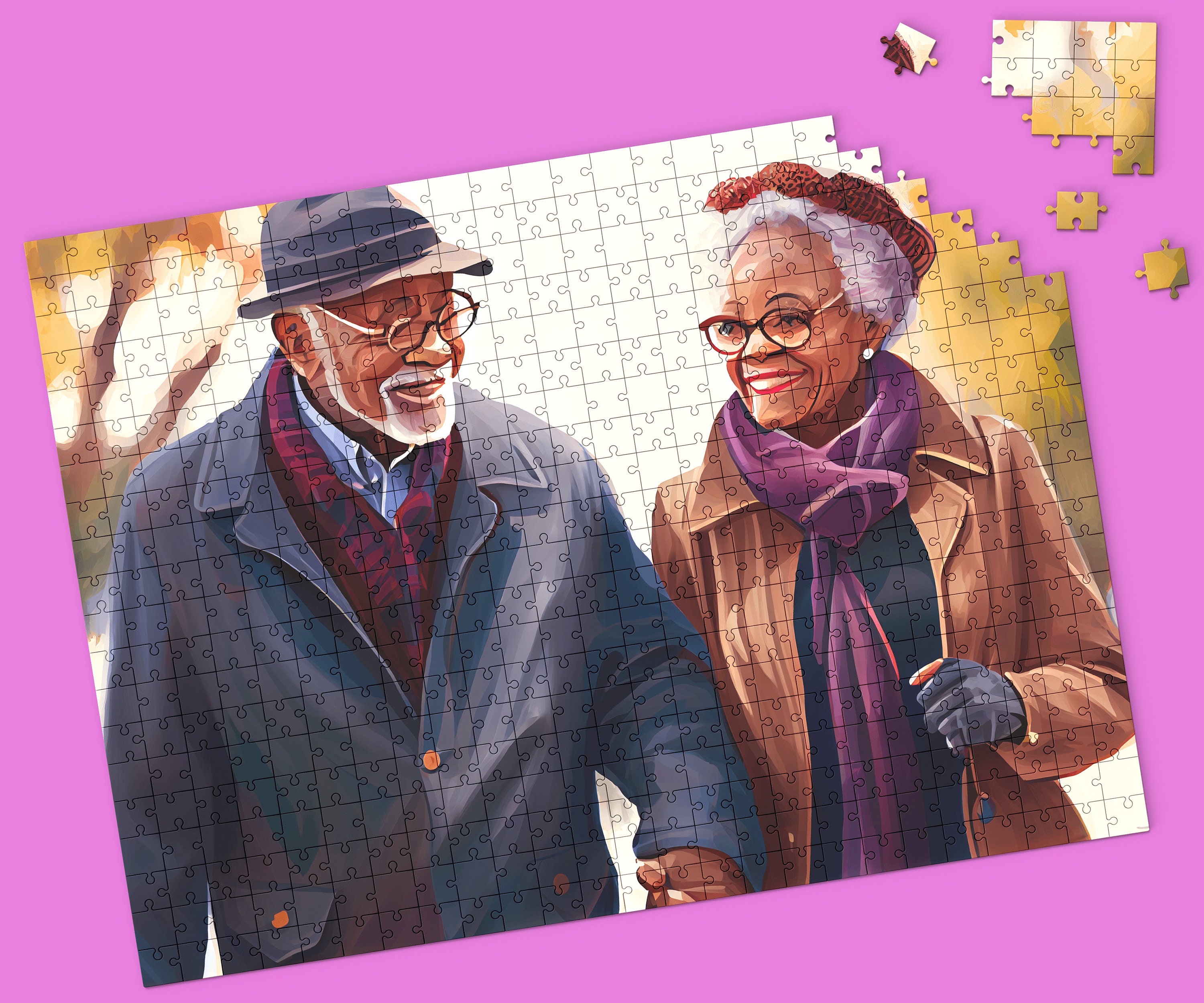 African American Puzzles: Discover Vibrant Black Art, Relaxing ...